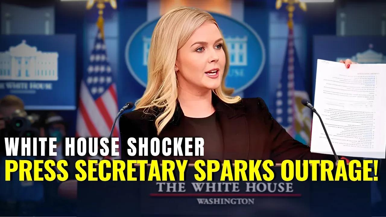 Karoline Leavitt Makes HISTORY as Youngest EVER White House Press Secretary