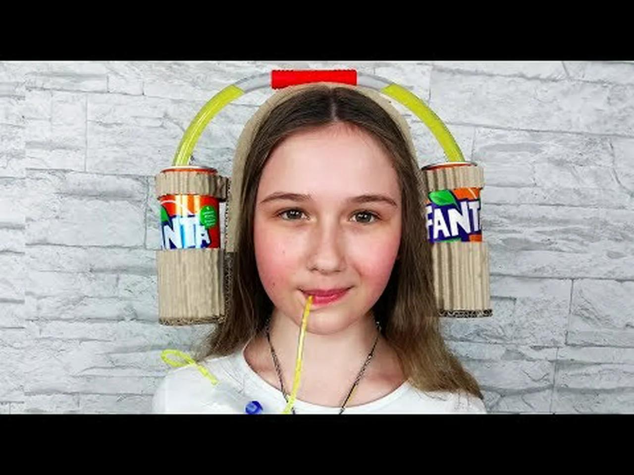 How to make a Fanta Drinking Hat for kids