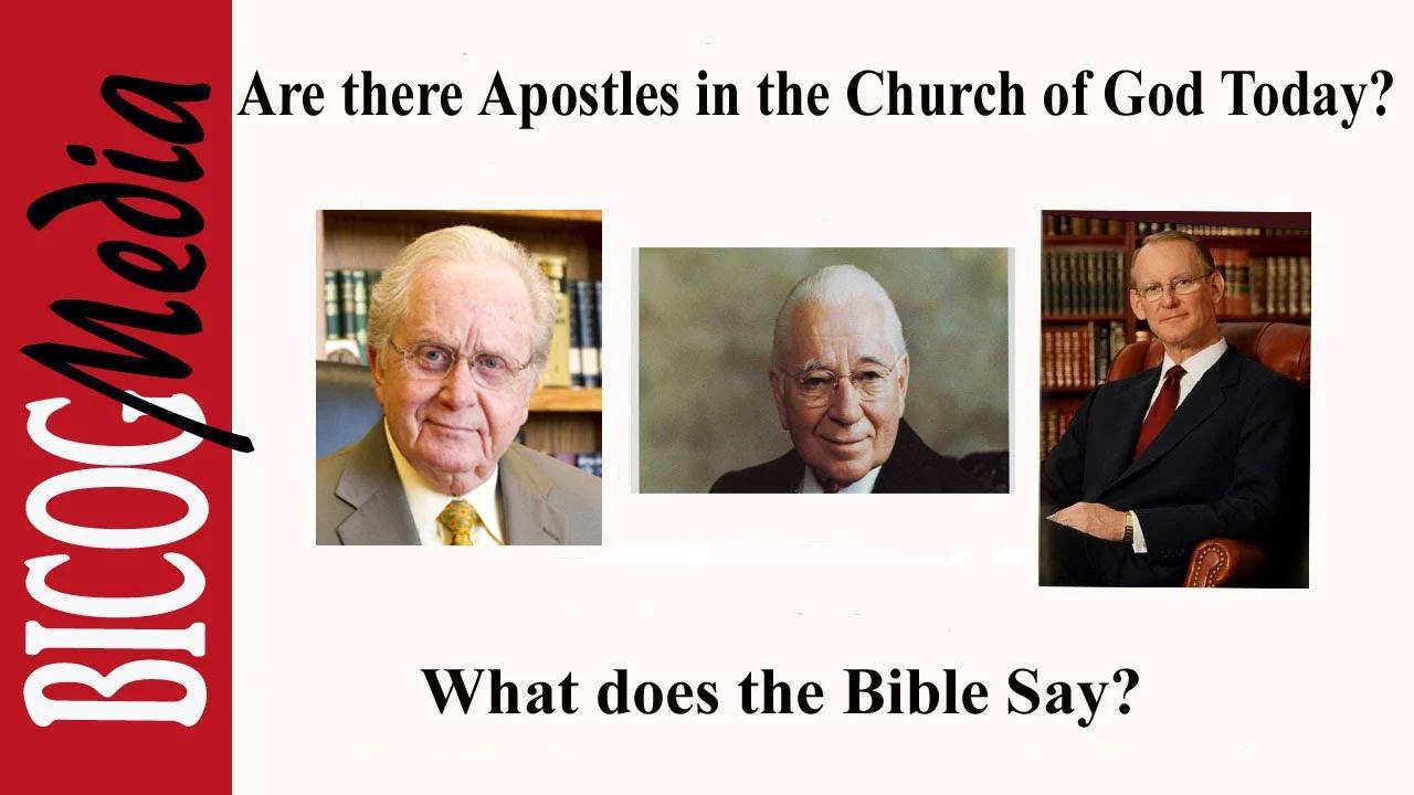 The Watchman Program- Are there Apostles in the Church of God Today ...