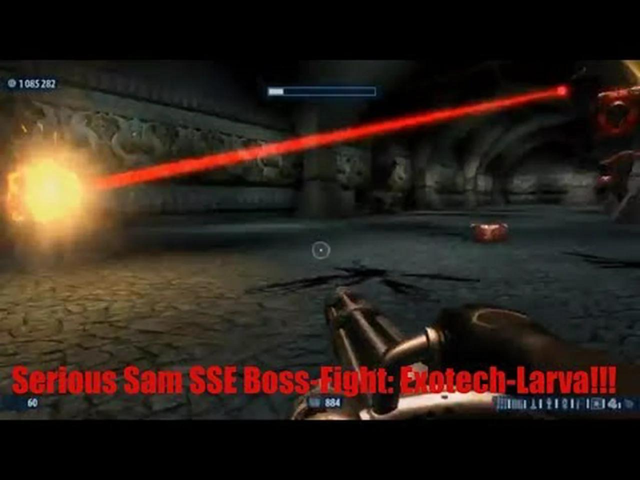 Serious Sam Boss-Fight: Larva