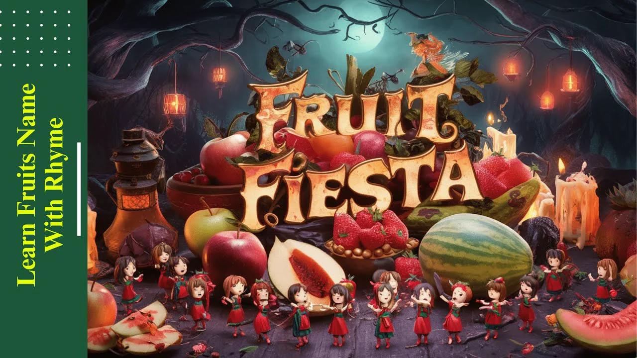 Fruit Fiesta: Sing Along and Learn || Learn 10 Fruits Name || Enjoy ...