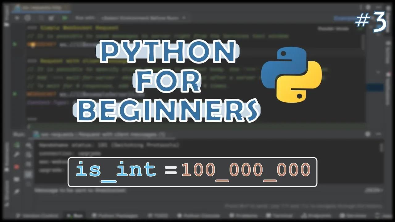 Python For Beginners Part 3 Working With Integers