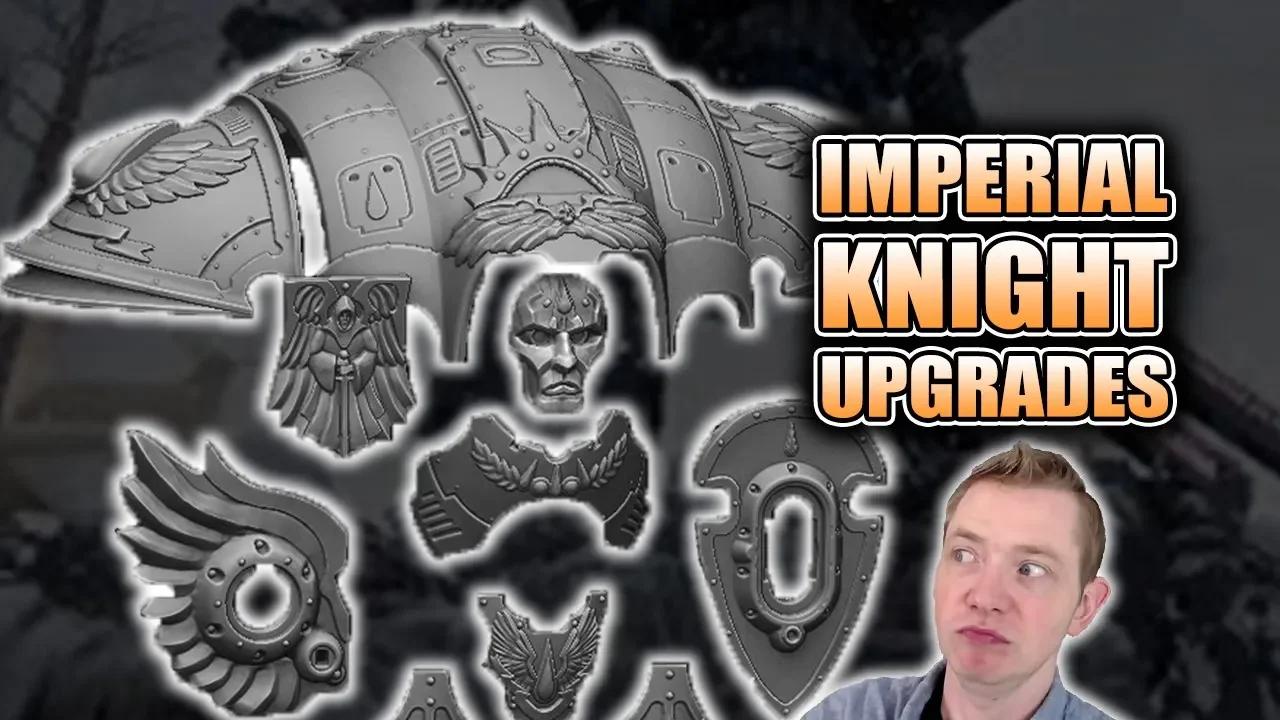 Blood Angels & Custodes Imperial Knight Upgrade Sets: Legio Models