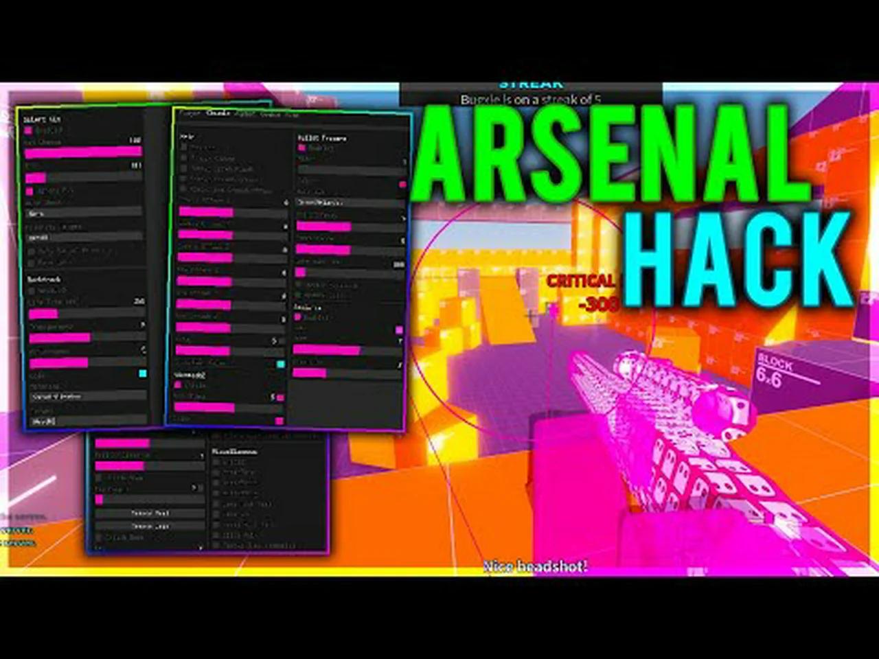[NEW] ARSENAL HACK SCRIPT GUI 🔥 AIMBOT, ESP, B$ HACK, HITBOX EXPANDER ...
