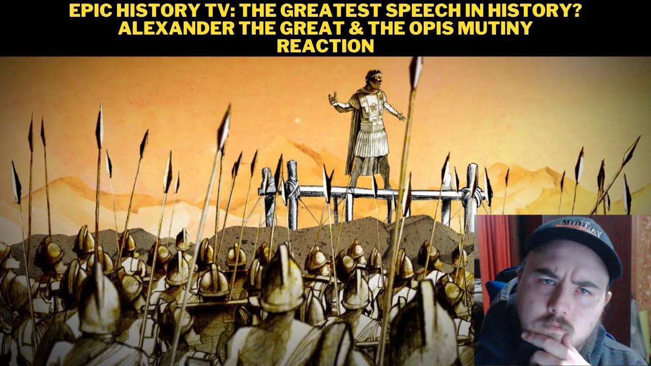 Epic History TV: The Greatest Speech In History? Alexander the Great ...