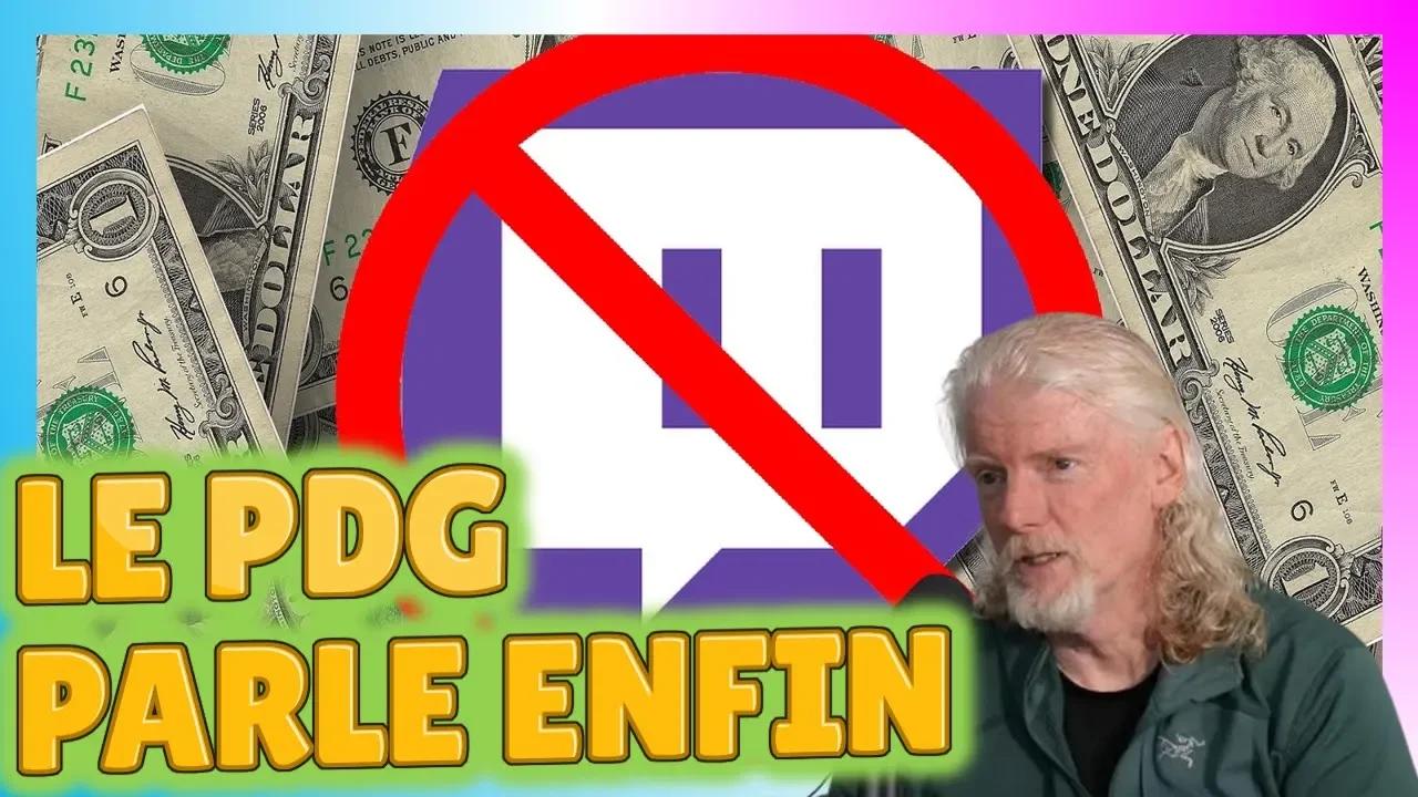 Le PDG de Twitch aborde l’adpocalypse
