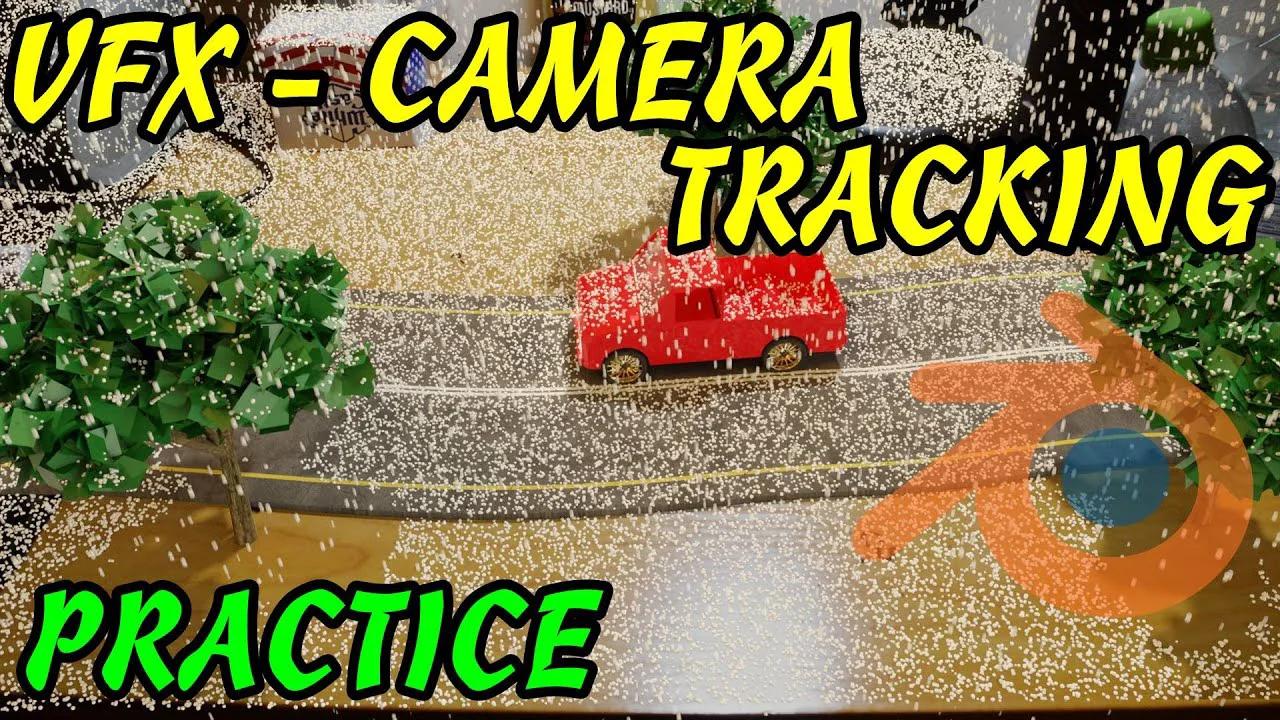 VFX Camera Tracking Practice - Blender Rookie