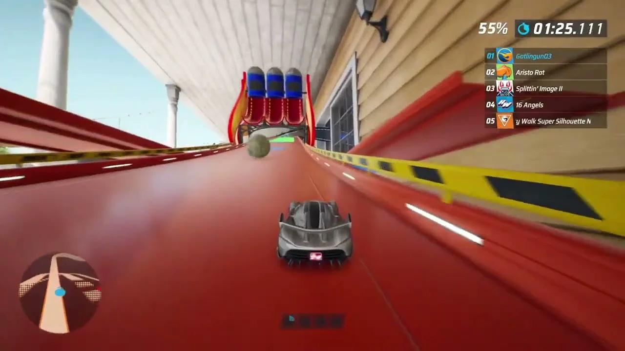 Hot Wheels Unleashed 2: Turbocharged - Indoor T-Rex Quick Race Gameplay