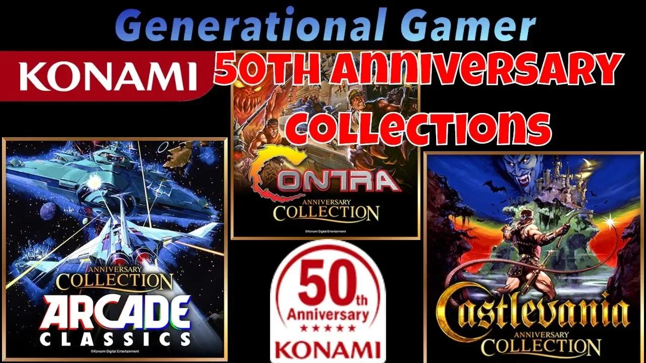 Konami 50th Anniversary Collections Announced - Arcade, Contra and Castlevania