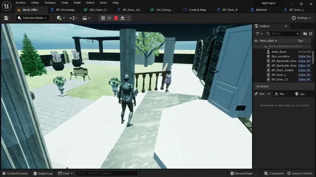 Unreal Engine 5: Cómo Programar Puertas Controladas por NPCs