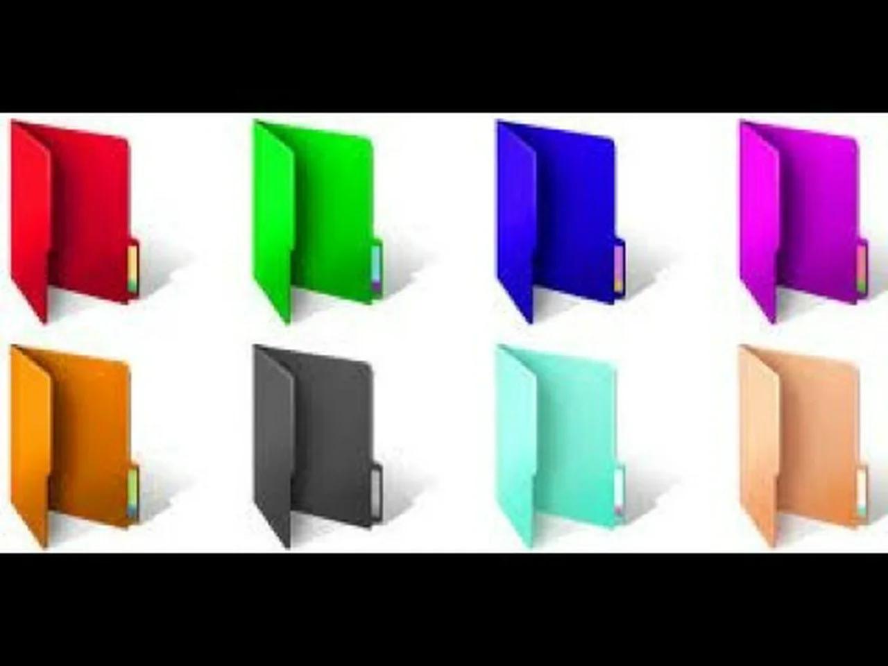 How to change folder color and folder icon on windows PC