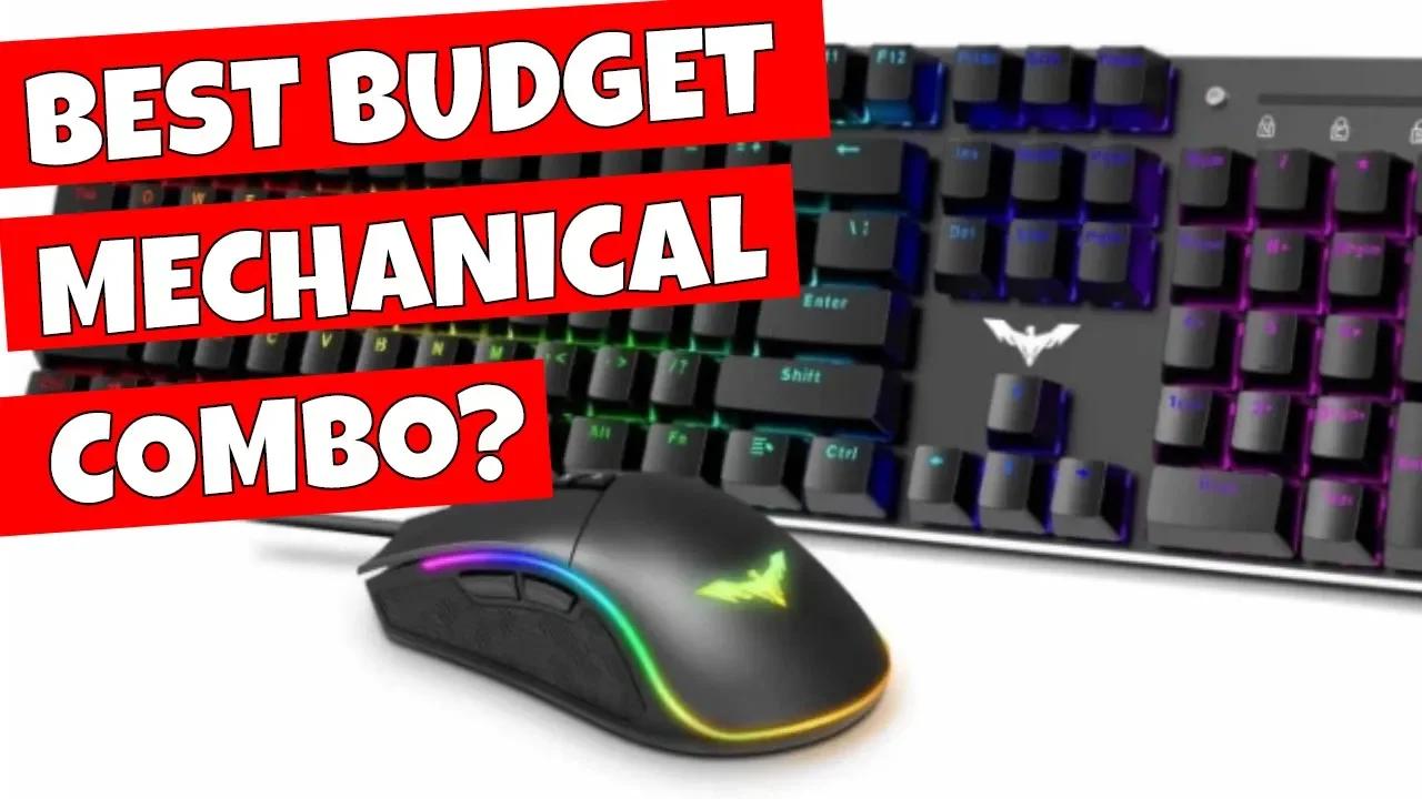 Cheapest Mechanical RGB Keyboard & Mouse Set HAVIT KB393L Combo