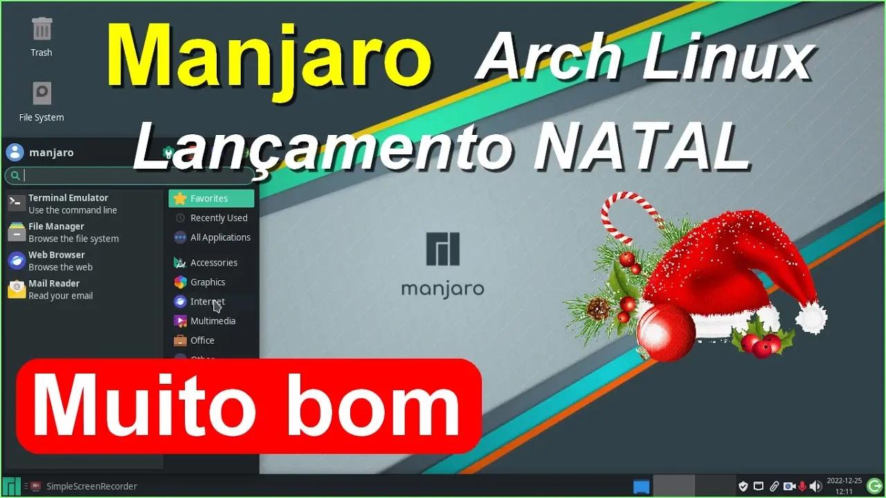 Lançamento Manjaro. Distro Arch Linux para Iniciantes. Bonito, Rápido e ...