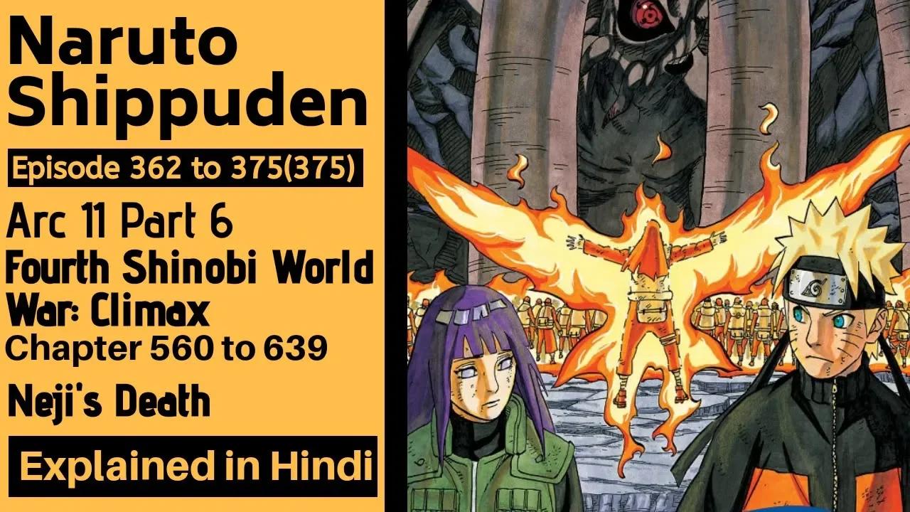 Naruto Shippuden Arc 11 Part 6 Fourth Shinobi World War Climax Episode ...