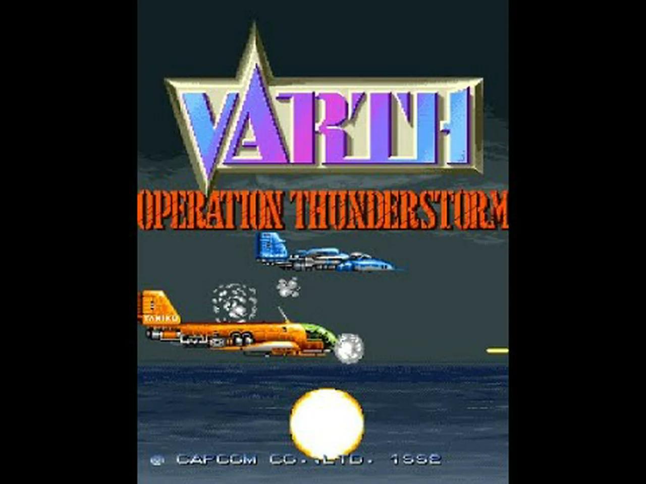 Varth: Operation Thunderstorm - Arcade (1992)