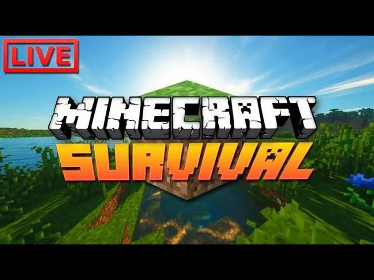 Minecraft Server Java + Pocket Edition Live Stream