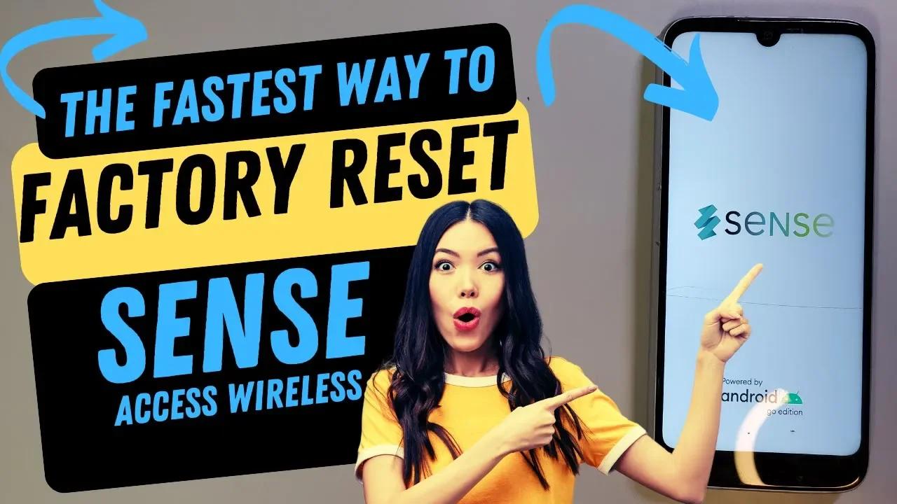 How to Factory Reset Hard Reset SeNSe by Access Wireless