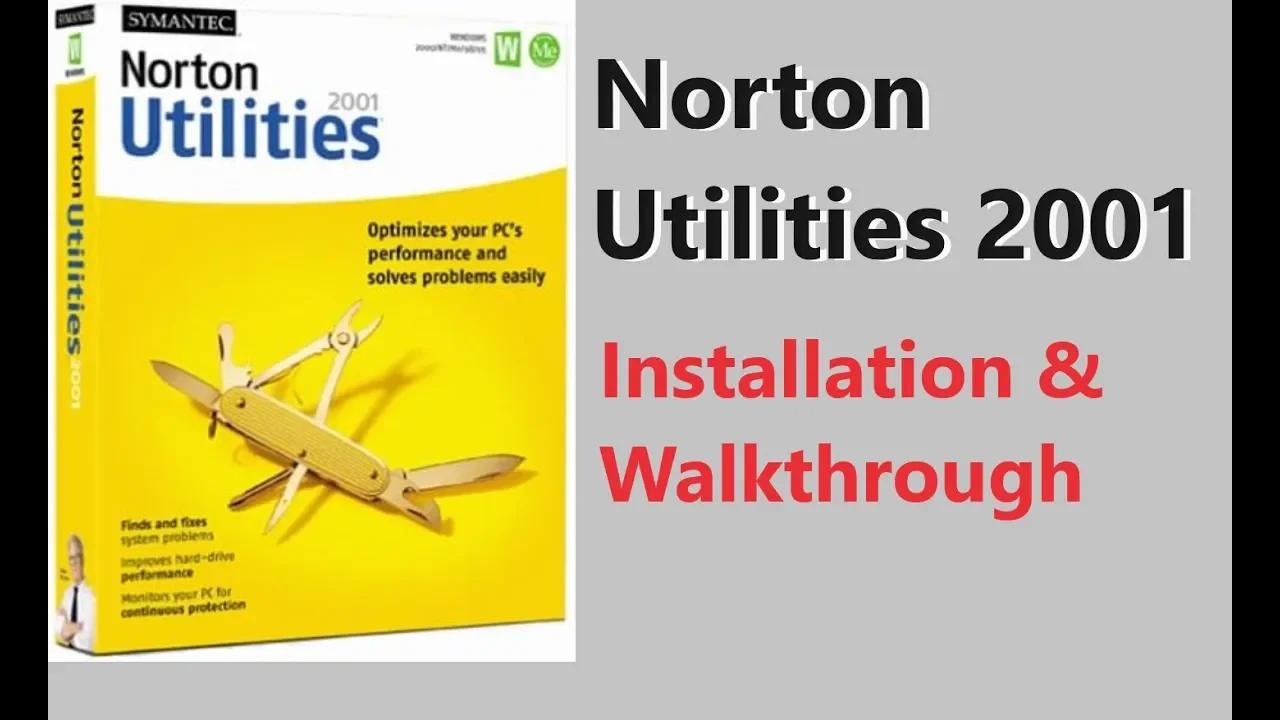 Norton Utilities 2001 Installation & Walkthrough