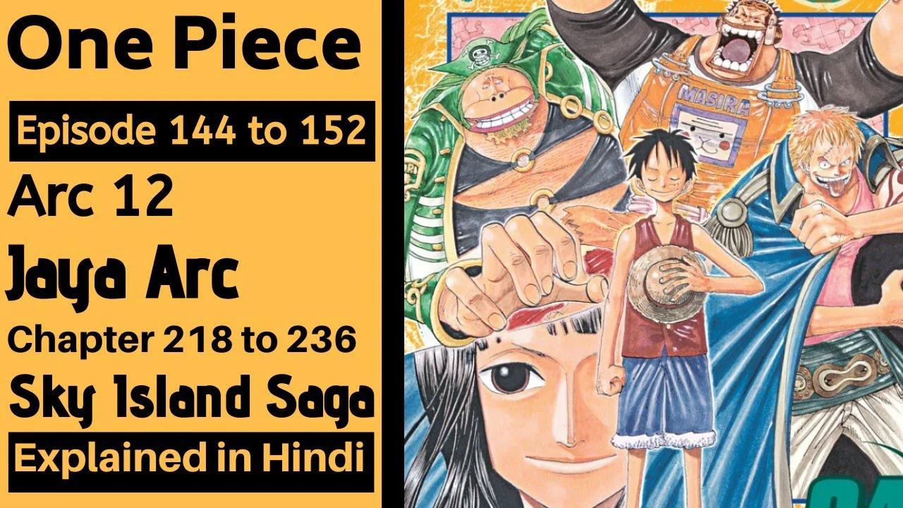 One Piece Anime Arc 12 Jaya Island Episode 144 to 152 Complete Anime ...