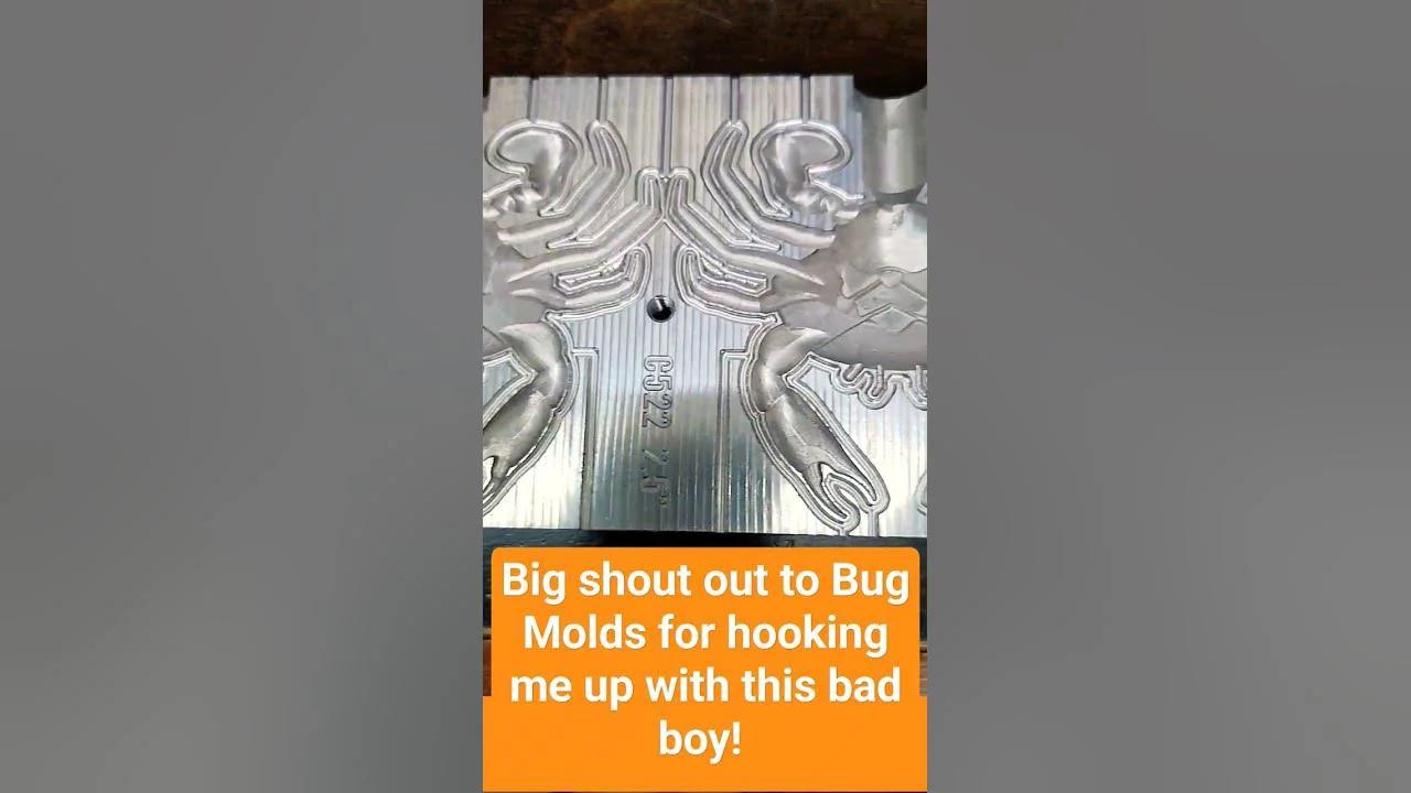 Crab is now on the menu! New 3D Crab Mold from @bugmolds. | Full review ...