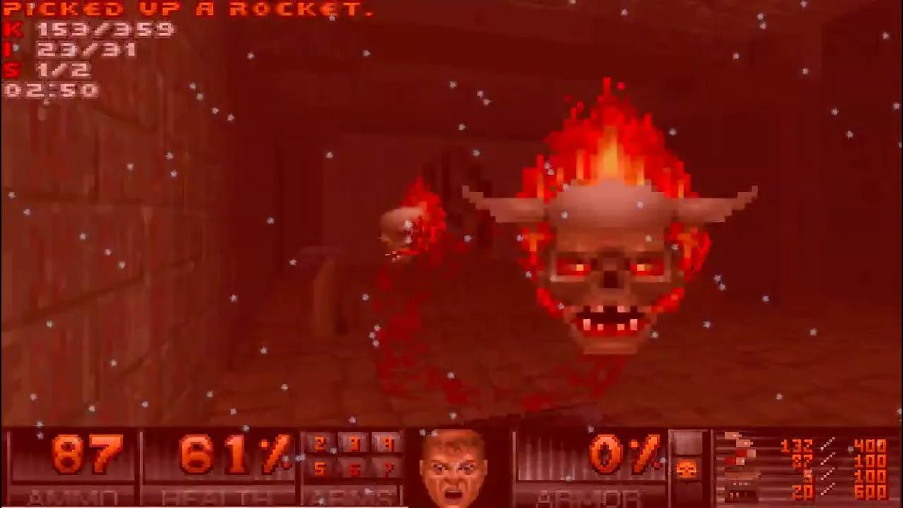 Doom 2 "Alien Vendetta" [MAP10: Toxic Touch] UV-Max Mode {Crunchy Doom}