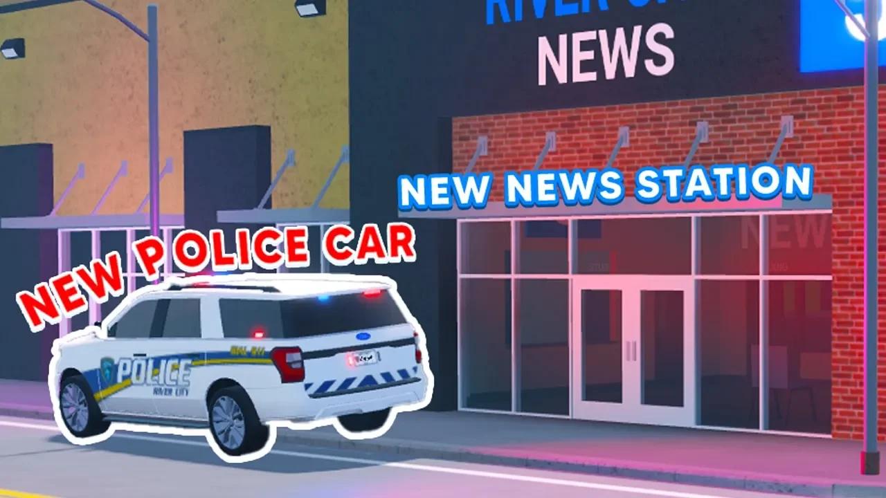 NEW POLICE CAR, NEWS STATION AND MORE! | ROBLOX ERLC
