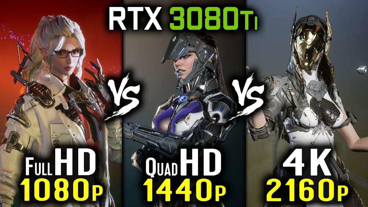 The First Descendant - RTX 3080 Ti - 1080p vs 1440p vs 2160p 4K ...