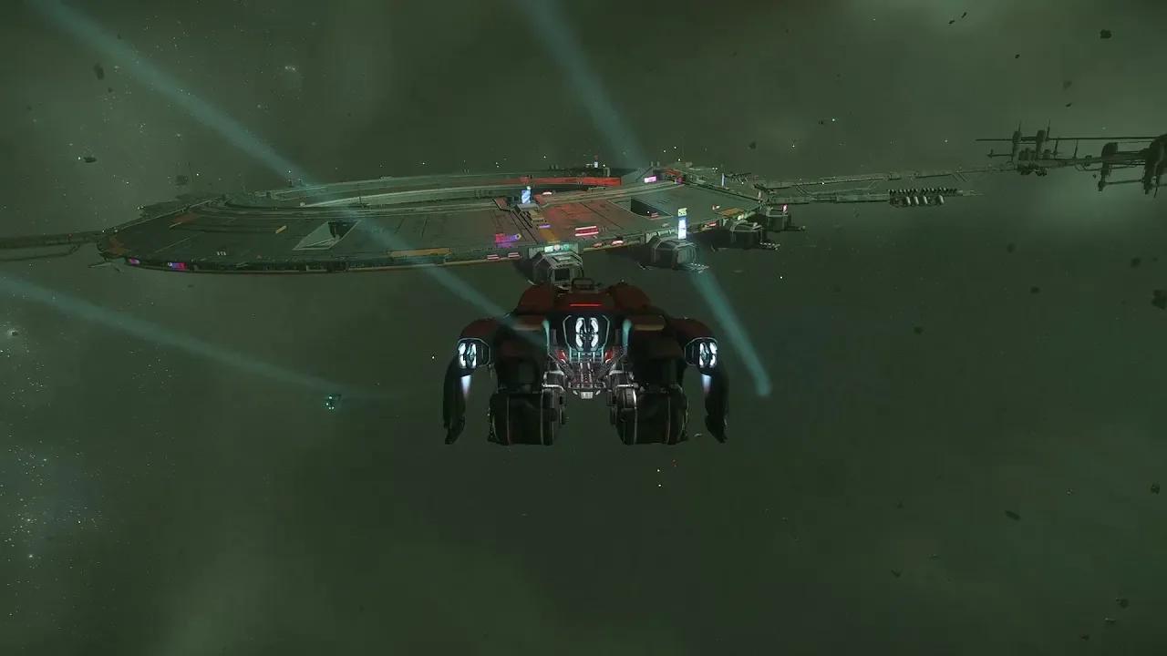 Star Citizen 3.14 PTU Refueling at HUR L1 Green Glade Station with ...