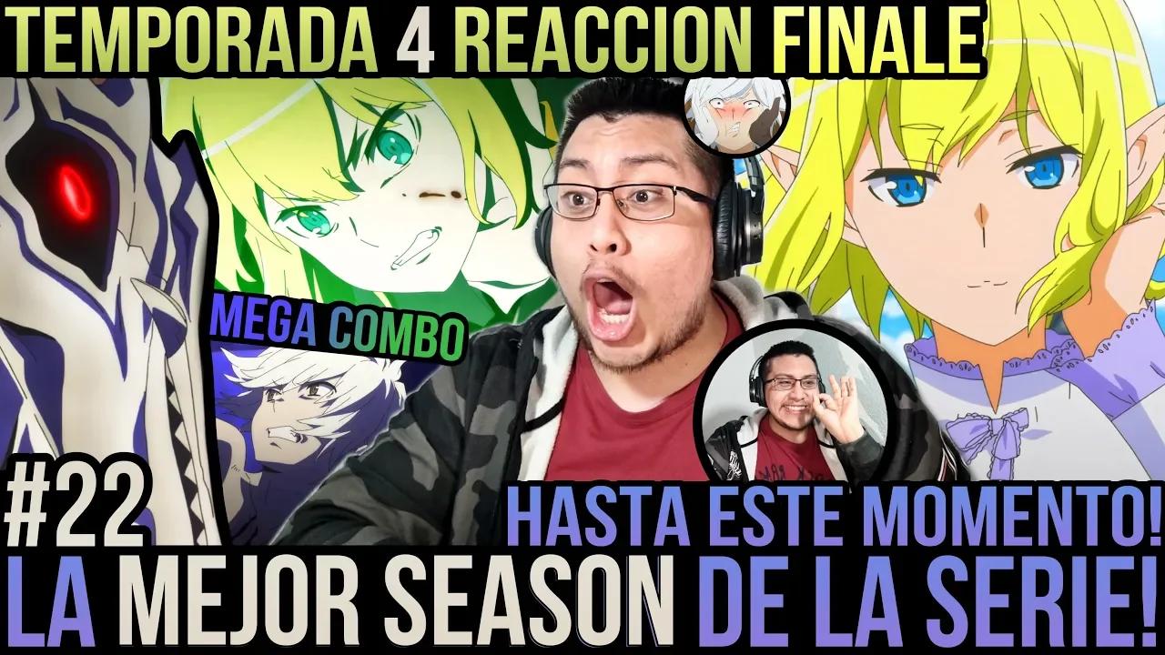 JUSTICE RYU & BELL VS JUGGERNAUT 💥 DANMACHI S4 EP.22 END REACCIÓN ...