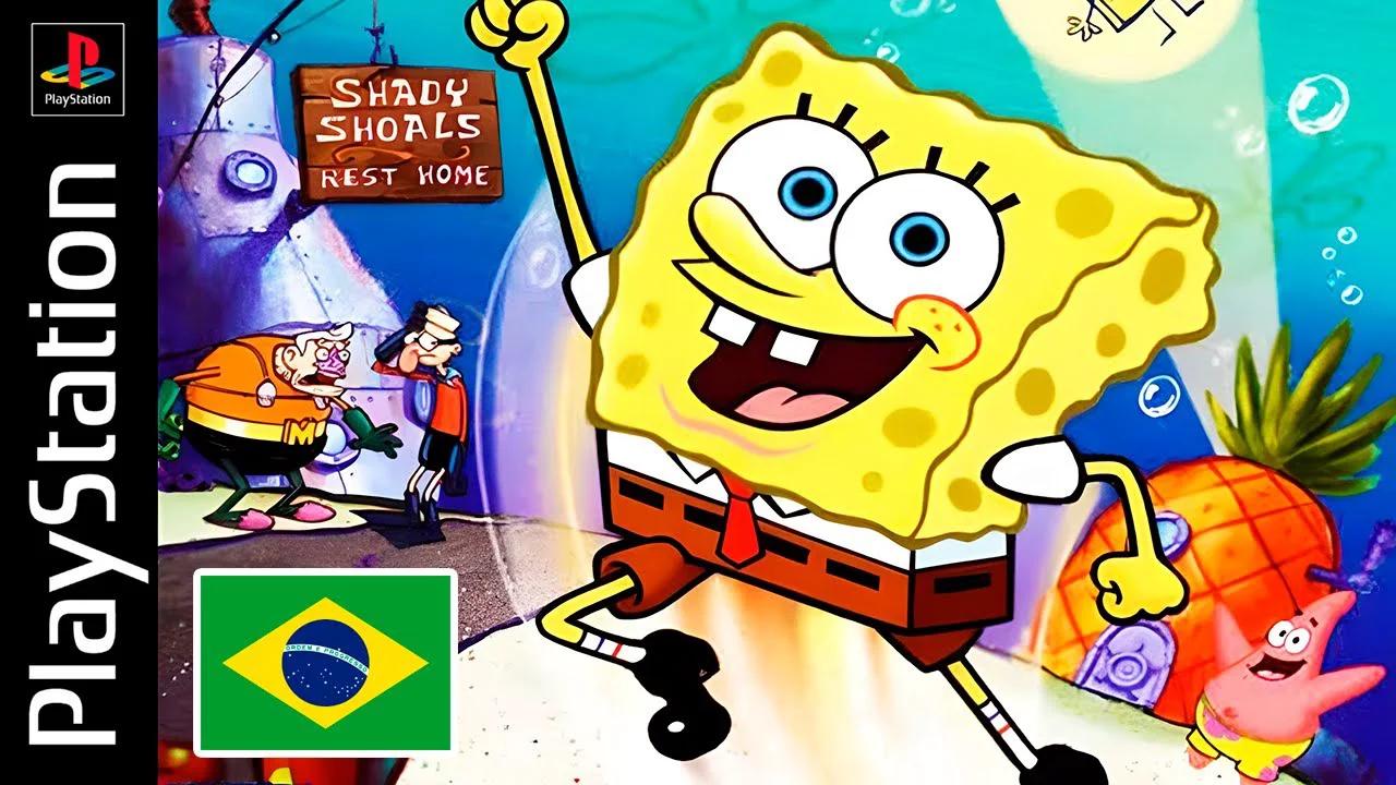 BOB ESPONJA SUPERSPONGE - O JOGO DE PS1 (PT-BR)