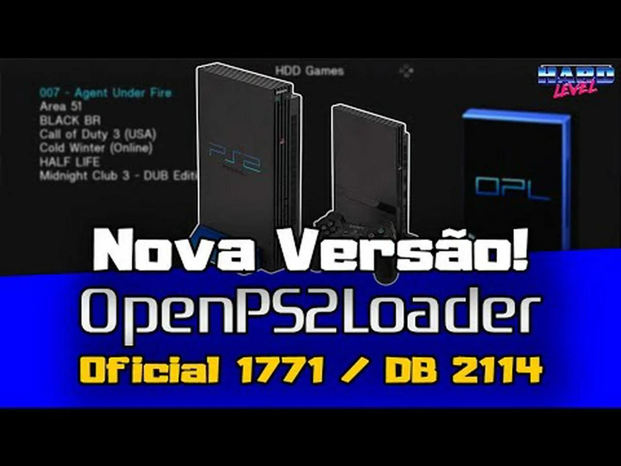 Open PS2 Loader (O P L) OFICIAL 1771 / DB 2114 - Nova versão! Confira ...