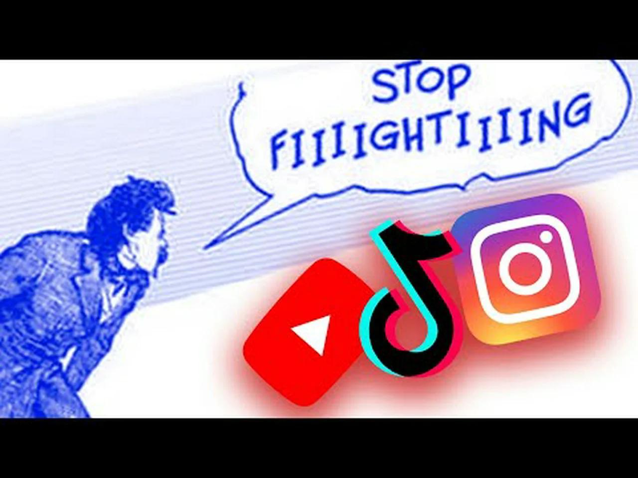 Why are social media platforms fighting with each other?