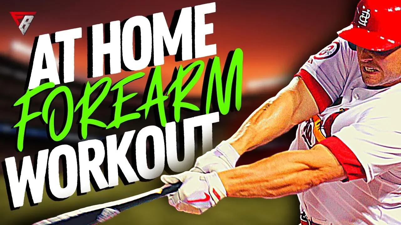 At Home Forearm Workout For Baseball Players | Baseball Training | How ...