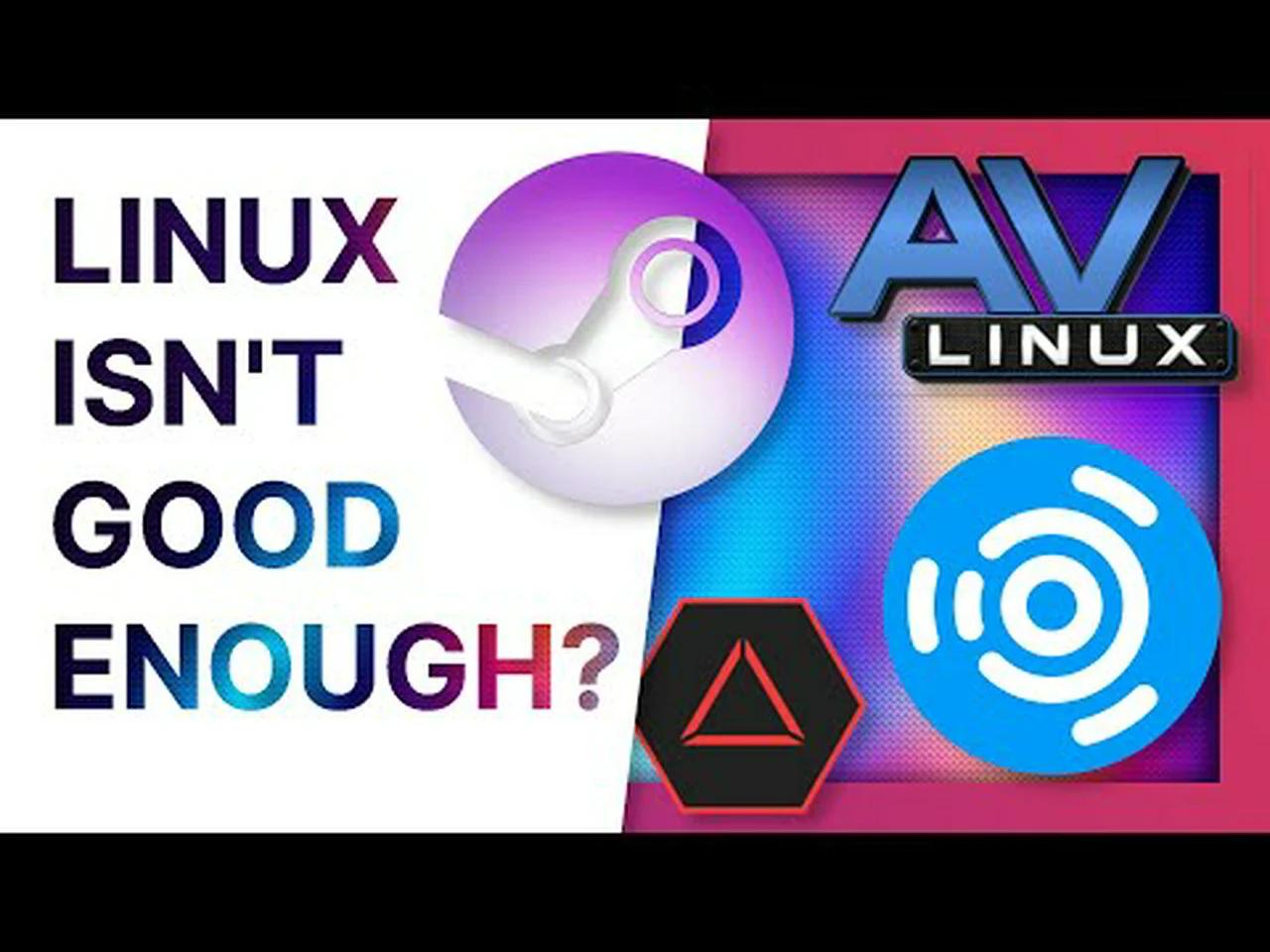 "Use case distros" mean Linux desktop needs more work!