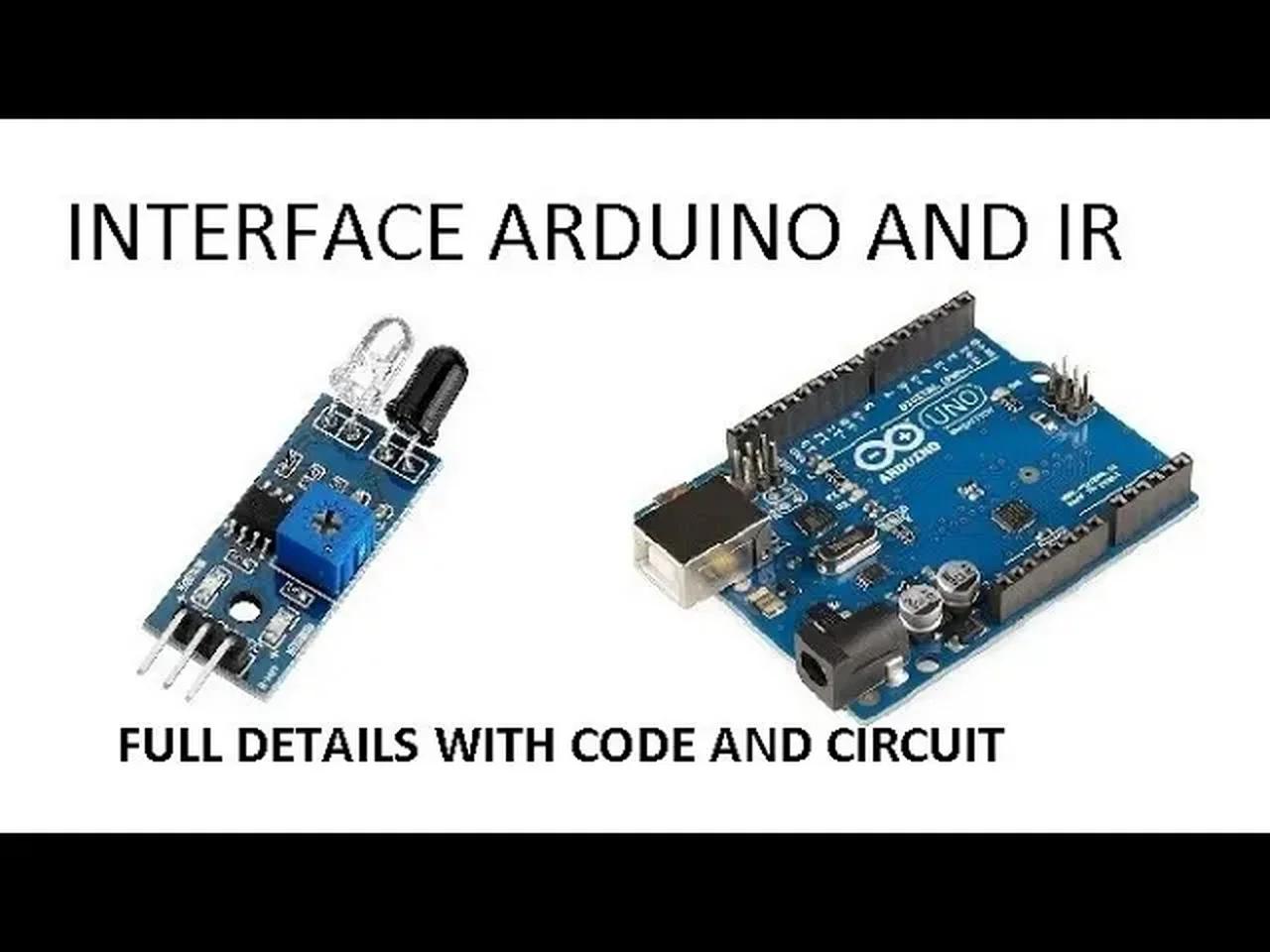 interfacing Arduino with IR sensor