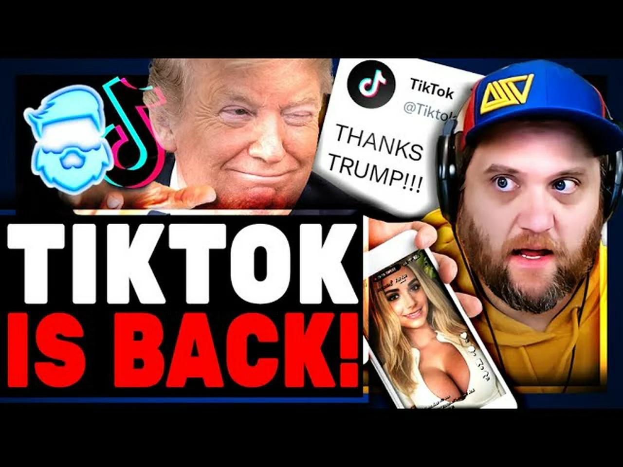Woke Gen Z RAGES Donald Trump Just Saved TikTok! TikTok Personally ...