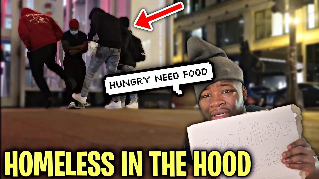 Homeless Social Experiment In The Hood