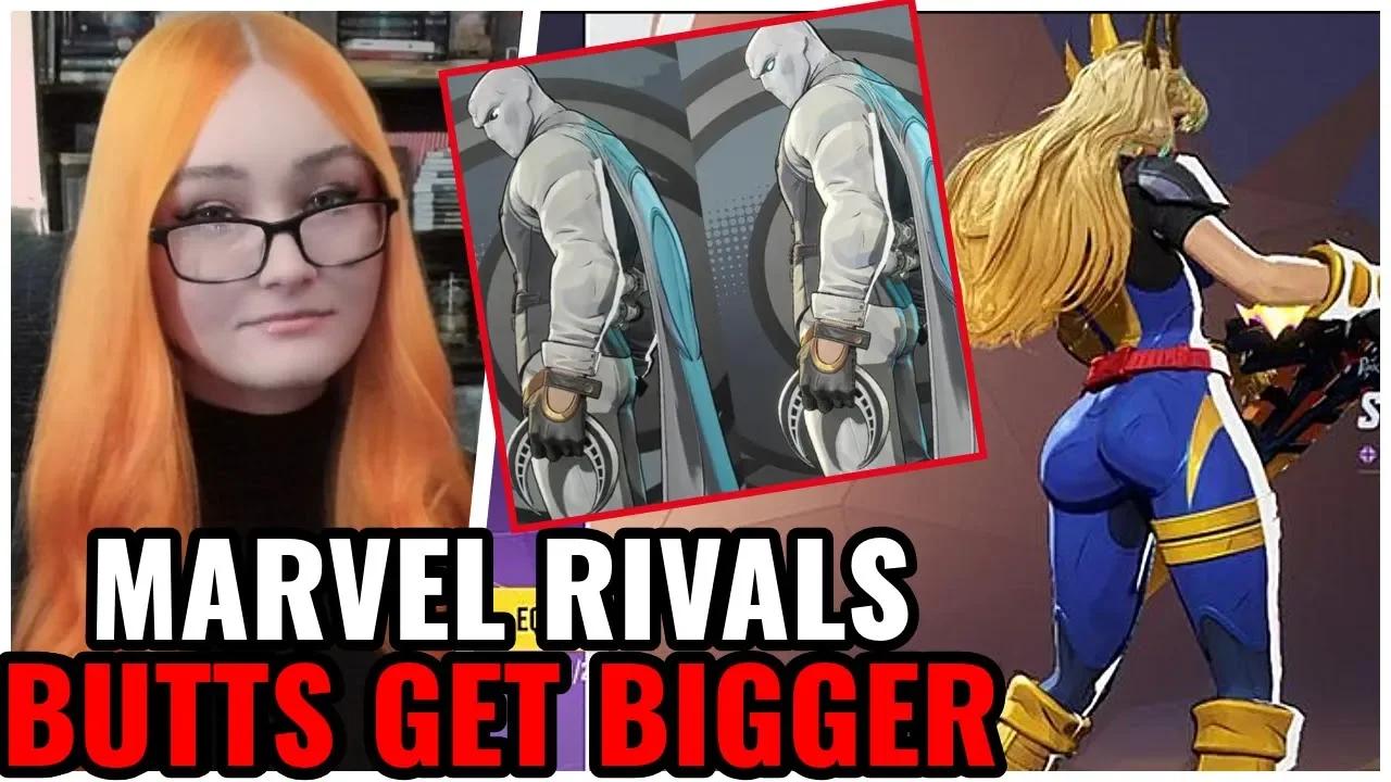 Marvel Rivals Makes Butts BIGGER To Troll Snowflakes 🤣 GOONERS WIN AGAIN