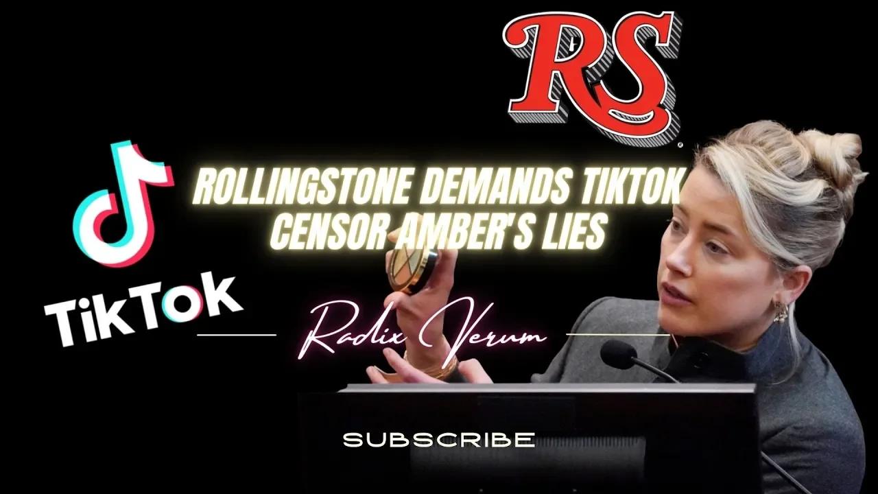 MSM "journalists" Demand Social Media Censor Amber Heard's Lies, Vogue ...