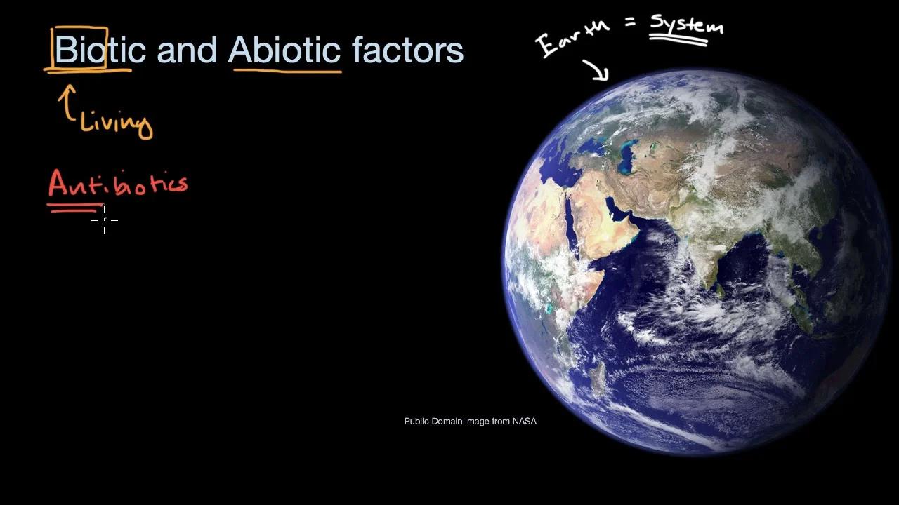 Biotic and abiotic factors in Earth’s natural systems | High school ...