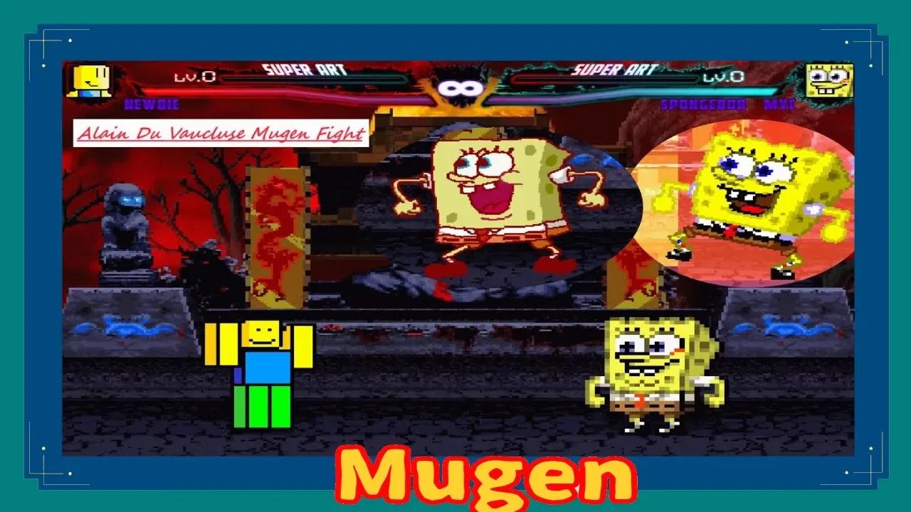 Mugen Newbie Vs Spongebob Three Battle Request