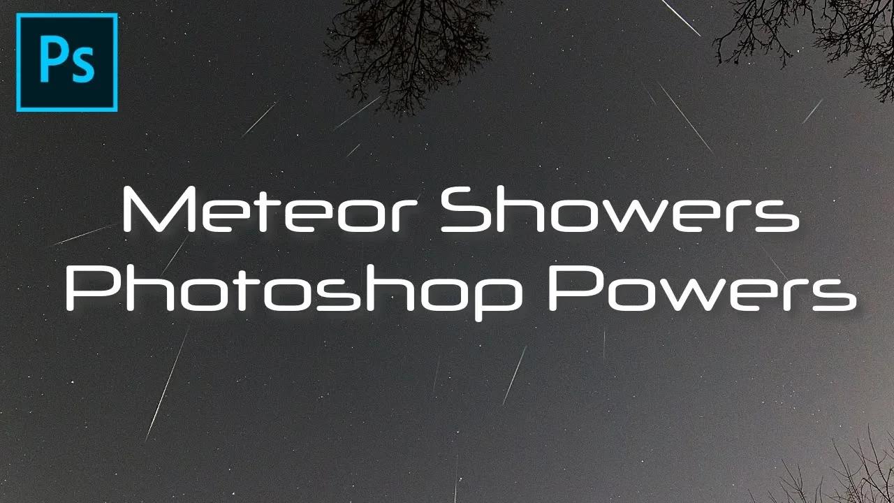 Meteor Showers, Photoshop Powers! Compositing the Geminids Meteor Shower