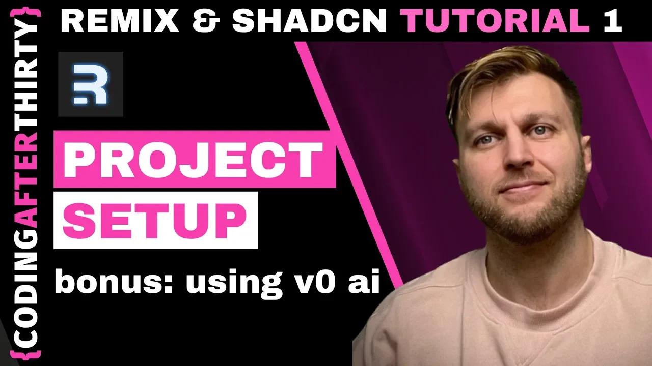 How To Get Started With Shadcn Ui And Remix Js Beginner Coding
