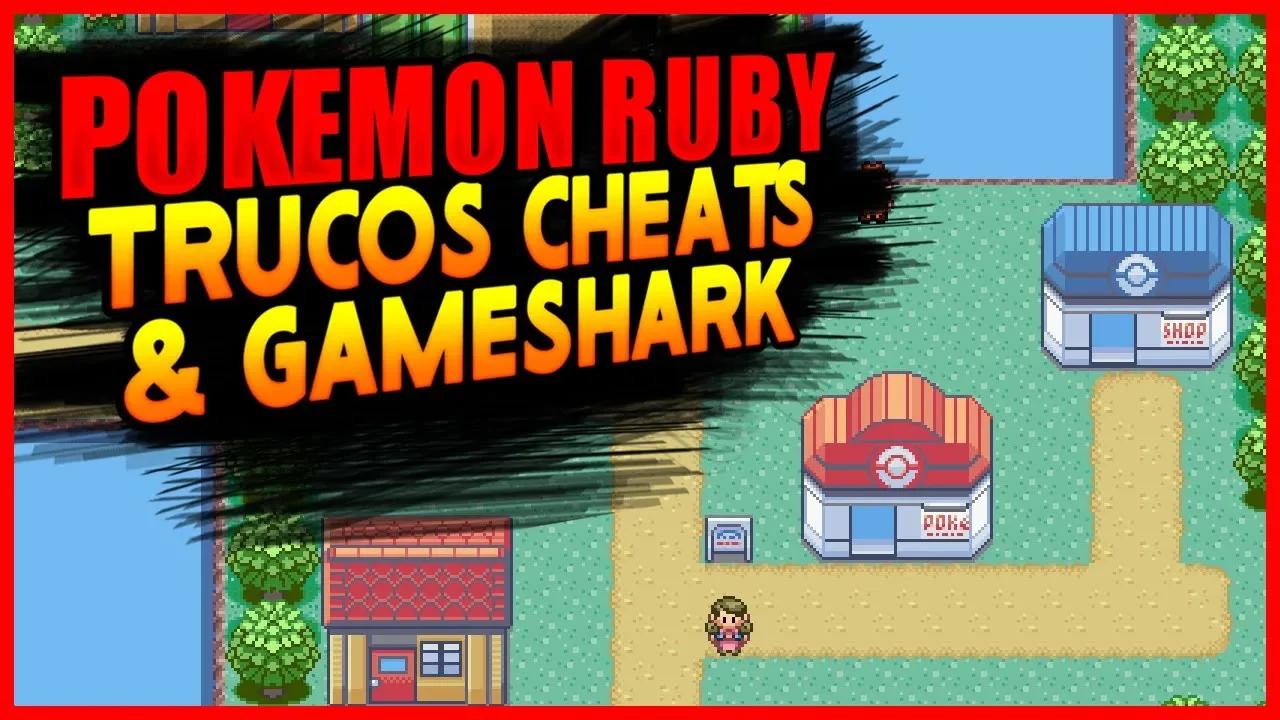Pokémon RUBY GBA, Trucos, Cheats, GameShark, Para el Juego 2021 ...