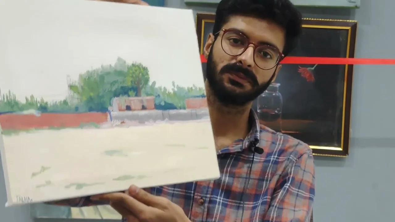 initial work of Art Students, watch how he did it.