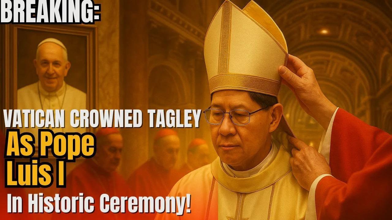 Breaking: Vatican Crowned Tagle As Pope Luis I In Historic Ceremony!