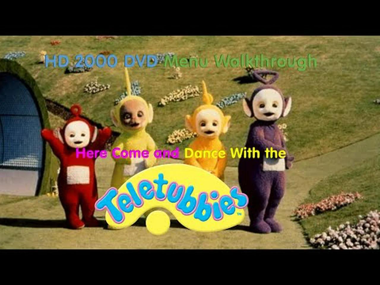Here Come the Teletubbies and Dance with the Teletubbies 2000 DVD Menu ...