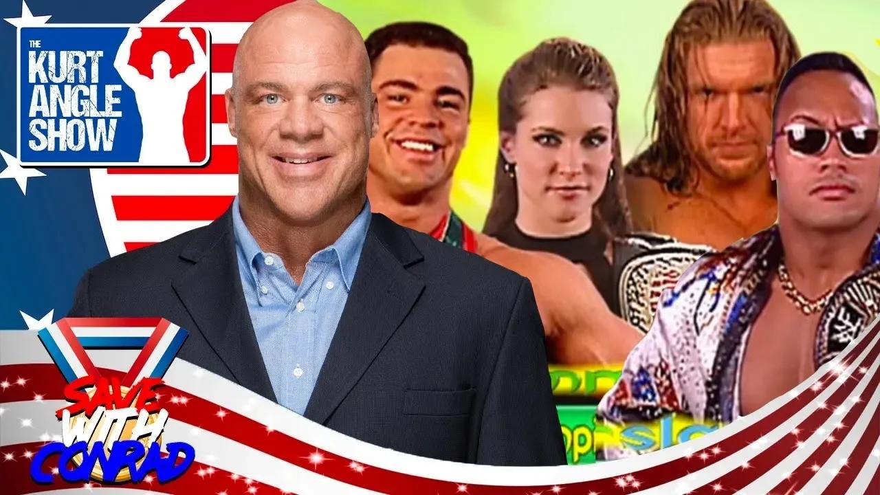 Kurt Angle on his Summerslam 2000 match with The Rock and HHH