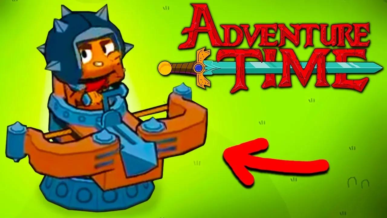 We made the Juggernaut UNSTOPPABLE. (Bloons Adventure Time)