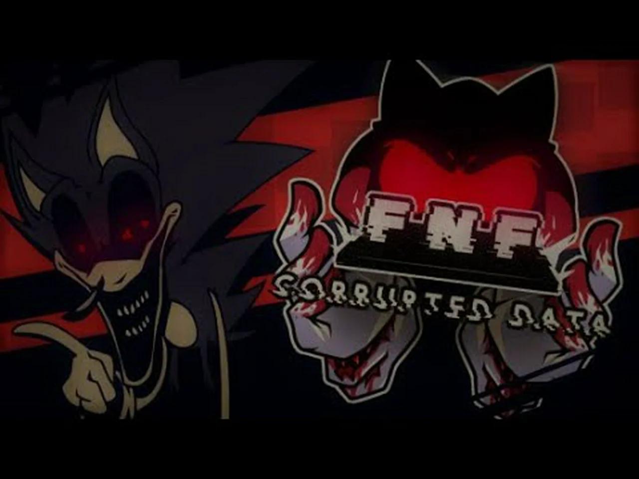 Friday Night Funkin' VS Corrupted Data FULL WEEK DEMO (FNF Mod) (Sonic ...